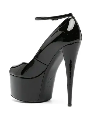 GIUSEPPE ZANOTTI 150mm Aida Platform Pumps - Black