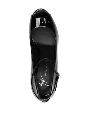 GIUSEPPE ZANOTTI 150mm Aida Platform Pumps - Black