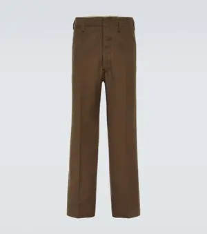 LEMAIRE Maxi Cotton And Wool Chinos