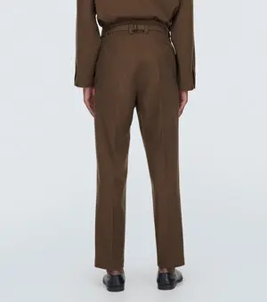 LEMAIRE Maxi Cotton And Wool Chinos
