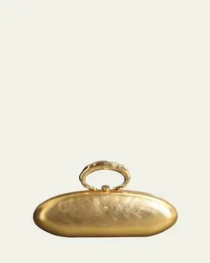 Alexis Bittar Alexis Bittar Molten Minaudiere - Gold