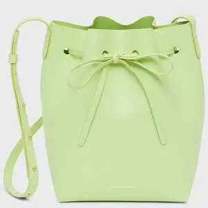 MANSUR GAVRIEL Mini Bucket Bag Mint