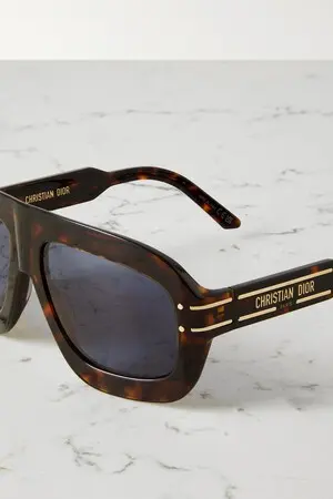 Dior Diorsignature M1u Aviator-Style Sunglasses  display picture 3