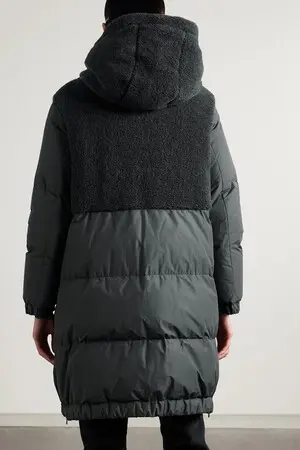 Brunello Cucinelli Hooded Quilted Shell Coat