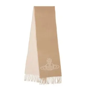 VIVIENNE WESTWOOD Wool Orb Scarf