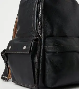 Brunello Cucinelli Leather Backpack