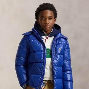 Ralph Lauren Glossed Down Jacket - Classic Azure