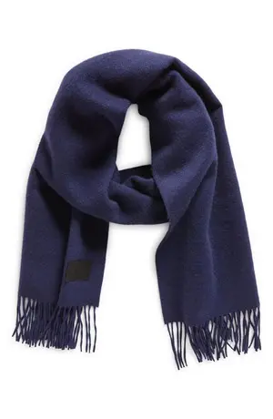 Vince Double Face Cashmere Scarf Caspian