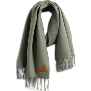 Vince Double Face Cashmere Scarf - Sage