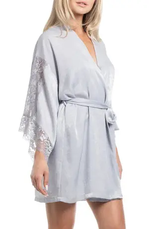 IN BLOOM BY JONQUIL Lace Wrap Robe