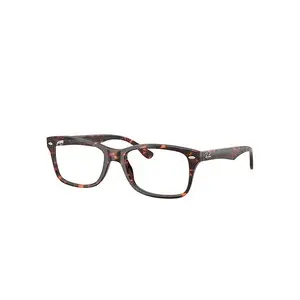 Ray-ban Eyeglasses Frame With Clear Lenses - Havana Red Turtle