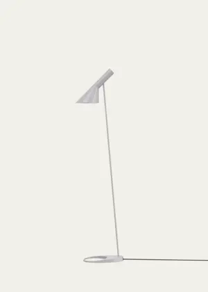 Louis Poulsen Aj Floor Lamp, 51" Light Grey