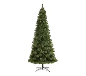 NEARLY NATURAL 10' White Mountain Pine Artifici Al Tree - One-color