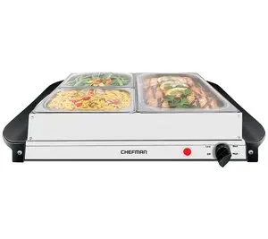 CHEFMAN Electric Warming Tray And Buffet Server