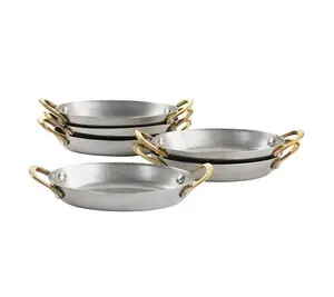 MARTHA STEWART Mini Vintage Oval Au Gratin Pan Et Of 6 - One-color