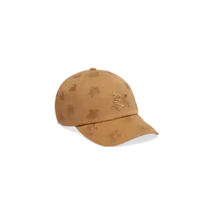 Vilebrequin Embroidered Cotton Cap Brown