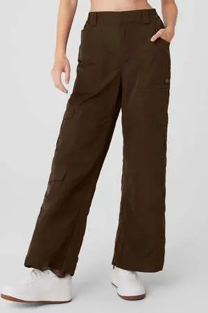 Alo Yoga High-waist Ski-moto Puffer Pants