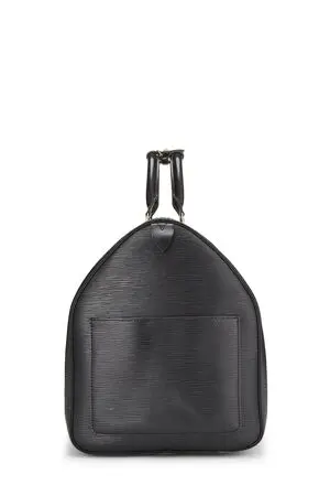 LOUIS VUITTON Epi Keepall 55 Travel Bag - Black