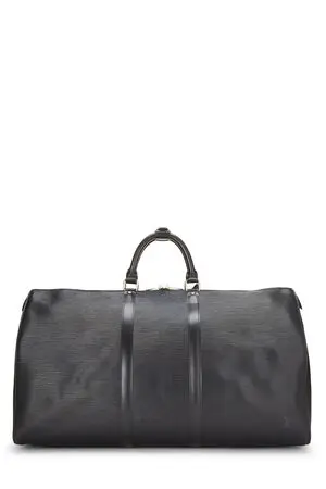 LOUIS VUITTON Epi Keepall 55 Travel Bag - Black