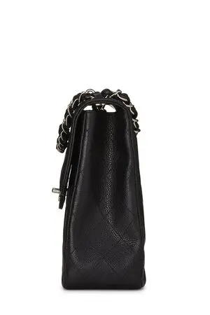 Chanel Quilted Caviar Half Flap Bag