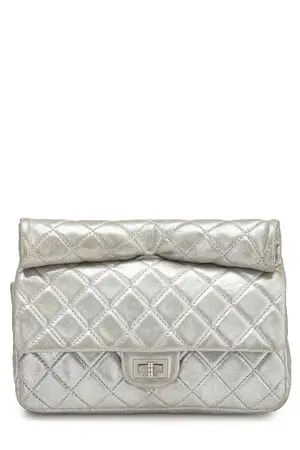 Chanel Silver Tone Bags For Women