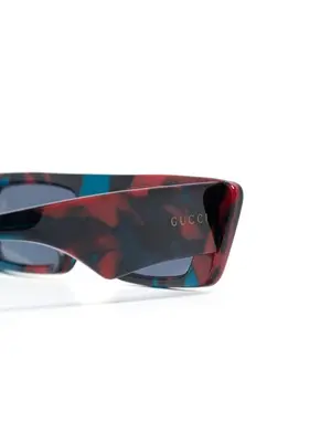 Gucci Rectangle-frame Sunglasses