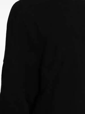 Rick Owens Crew-neck Cotton Sweatshirt - Black