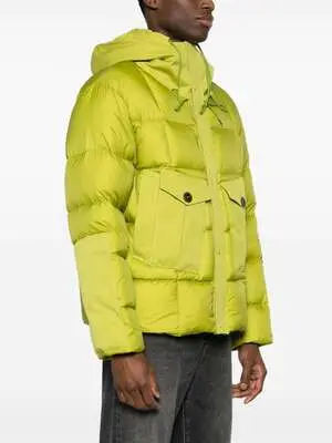 TEN C Tempest Combo Down Jacket - Green