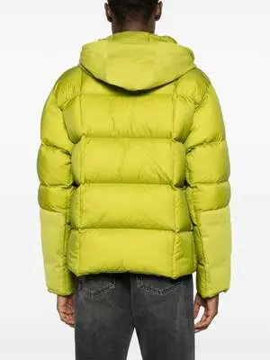 TEN C Tempest Combo Down Jacket - Green
