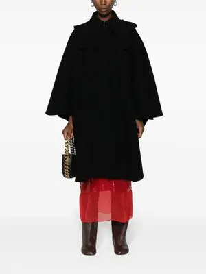 Chloé Wool-blend Hooded Cape