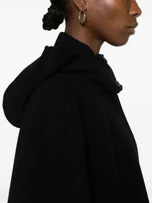 Chloé Wool-blend Hooded Cape