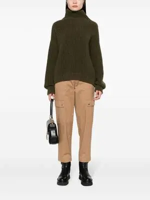 Michael Kors Tapered Organic Cotton Cargo Trousers