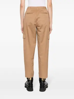 Michael Kors Tapered Organic Cotton Cargo Trousers