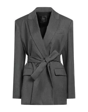 Pinko Blazer Lead Size Wool, Polyester, Viscose, Elastane - Grey