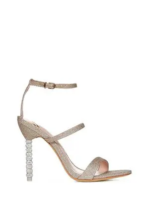 SOPHIA WEBSTER Rosalind Crystal Sandal Sandals - Golden