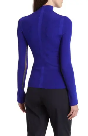 BOSS Frescia Funnel Neck Knit Top