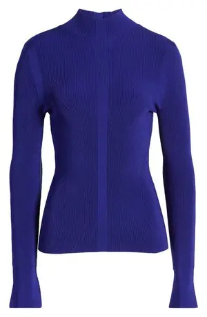 BOSS Frescia Funnel Neck Knit Top