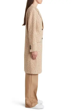 BOSS Catara Longline Tweed Jacket
