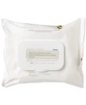 KORRES Olympus Tea Deep Detox Cleansing Cloths