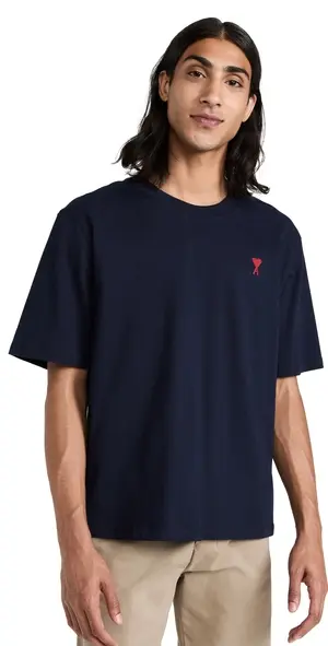 AMI Paris Red De Coeur T-shirt