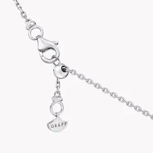 Graff Classic Round Diamond Platinum Pendant