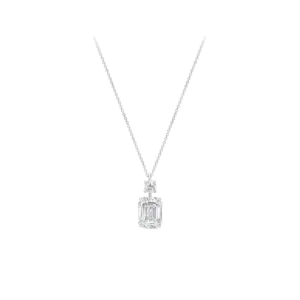 Graff Classic Emerald Cut Diamond Pendant