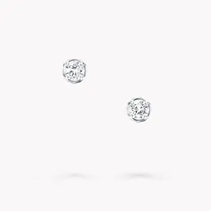 Graff Laurence Signature Diamond Stud Earrings - White Gold