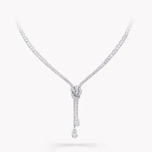 Graff Tilda’s Bow Diamond Necklace - White Gold