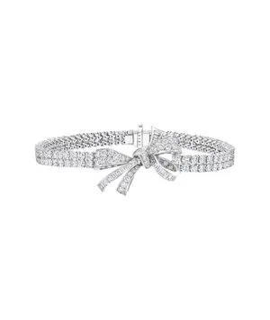Graff Tilda’s Bow Classic Diamond Bracelet - White Gold