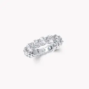 Graff Shared Claw Round Diamond Wedding Band - Platinum