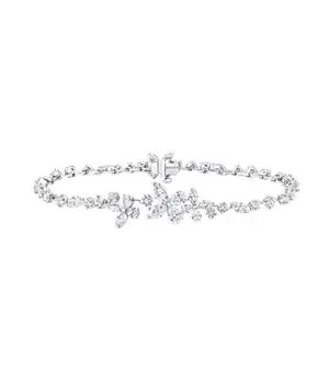 Graff Classic Butterfly Diamond Bracelet - White Gold