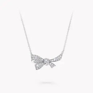 Graff Tilda's Bow Diamond Pendant - White Gold