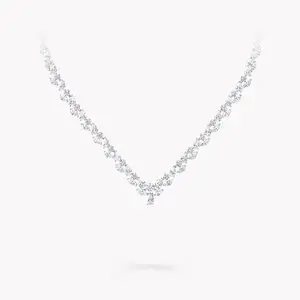 Graff Multi-shape Diamond Necklace - Platinum And White Gold