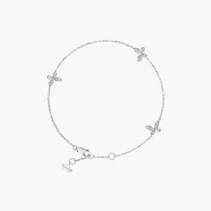 Graff Pavé Butterfly Petite Diamond Bracelet - White Gold